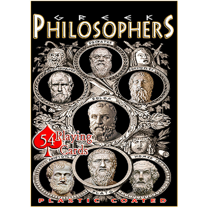 Playing Cards - Philosophers - 1 deck – Greek Market