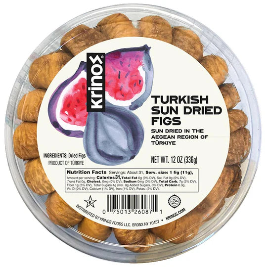 Kalamata Crown Figs - Krinos - 14 oz. – Greek Market