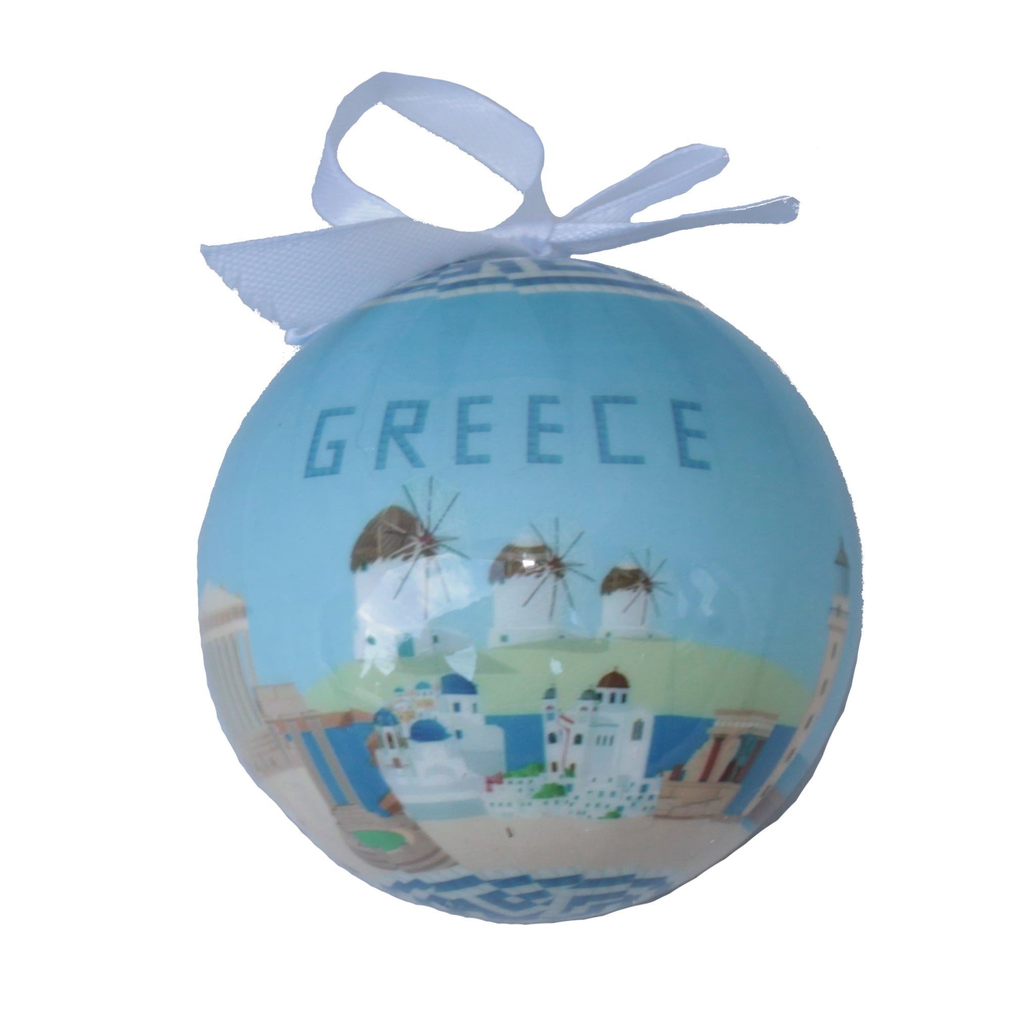 Greek Christmas Tree Ball - Greece – Greek Market