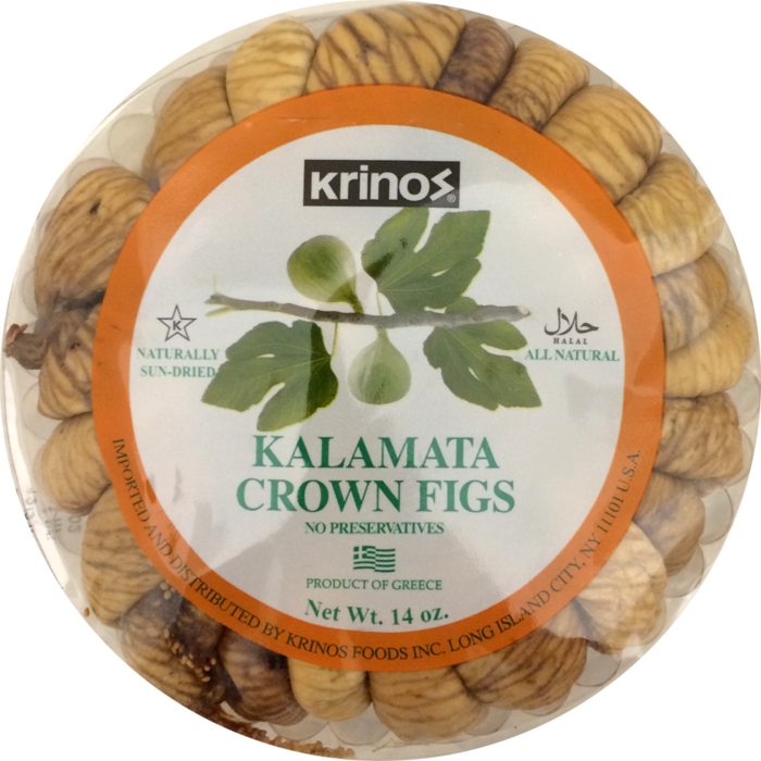 Kalamata Crown Figs - Krinos - 14 oz. – Greek Market