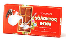 Milk Chocolate - Plain - Ion - 100 gr bar – Greek Market