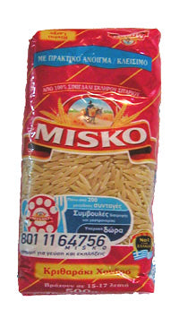 Orzo - (Risoni Large) - Misko - 1 lb bag – Greek Market