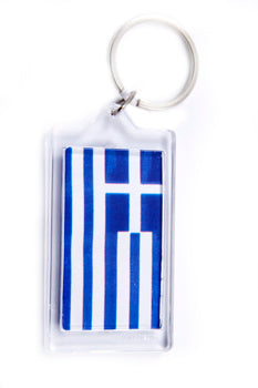 Greek Keychain - Flag - 1 pc – Greek Market