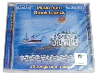 Greek CD - Music From Greek Islands - 1 CD – Greek Market