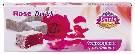 Loukoumi - (Greek Delight Jelly) - Rose - Turkish - 150g Box – Greek Market